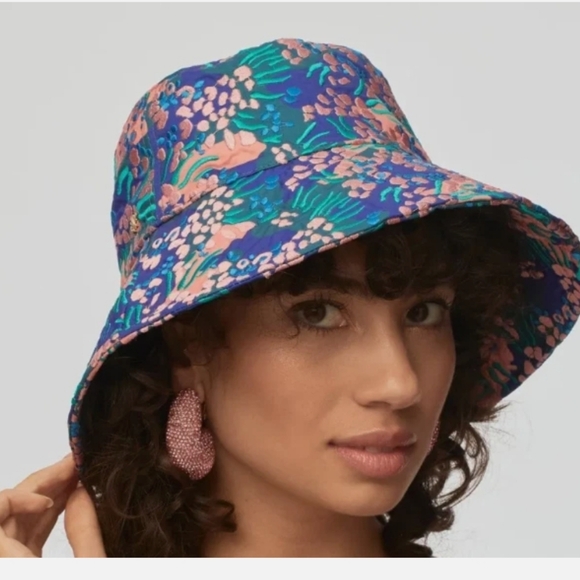 Accessories | New Lele Sadoughi Embroidered Bucket Hat | Poshmark